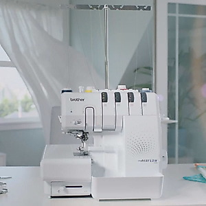 Brother Innov-ís Airflow 3000 Air Serger Sewing Machine - Comes With Gathering Foot, Blind Stitch Foot, and Piping Foot