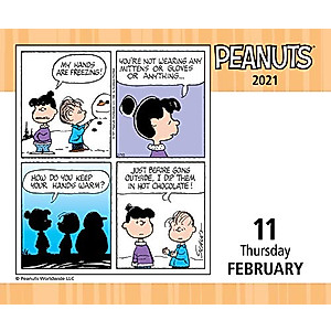 Peanuts 2021 Day-to-Day Calendar