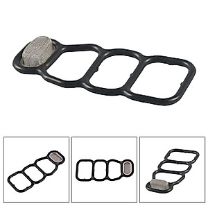Compatible for 15826-RDV-J01 Professional Head Cylinder Solenoid Spool Faucet Gasket Spool Valves Filter Engine Seal Sealed Gasket for Engine Exhaust System Gasket Solenoid Spool Fauces Gasket