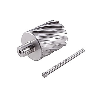 ACTOOL 2-1/16" Diameter × 2" Depth of Cut HSS ANNULAR Cutter with 3/4'' Weldon Shank