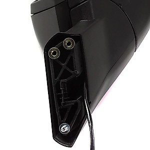 Kool Vue Driver & Passenger Side Power Non-Heated Mirrors for Ford Mustang 2015-2020 With Spotter Glass; Without Signal Light, Memory & Puddle Lamp Paintable