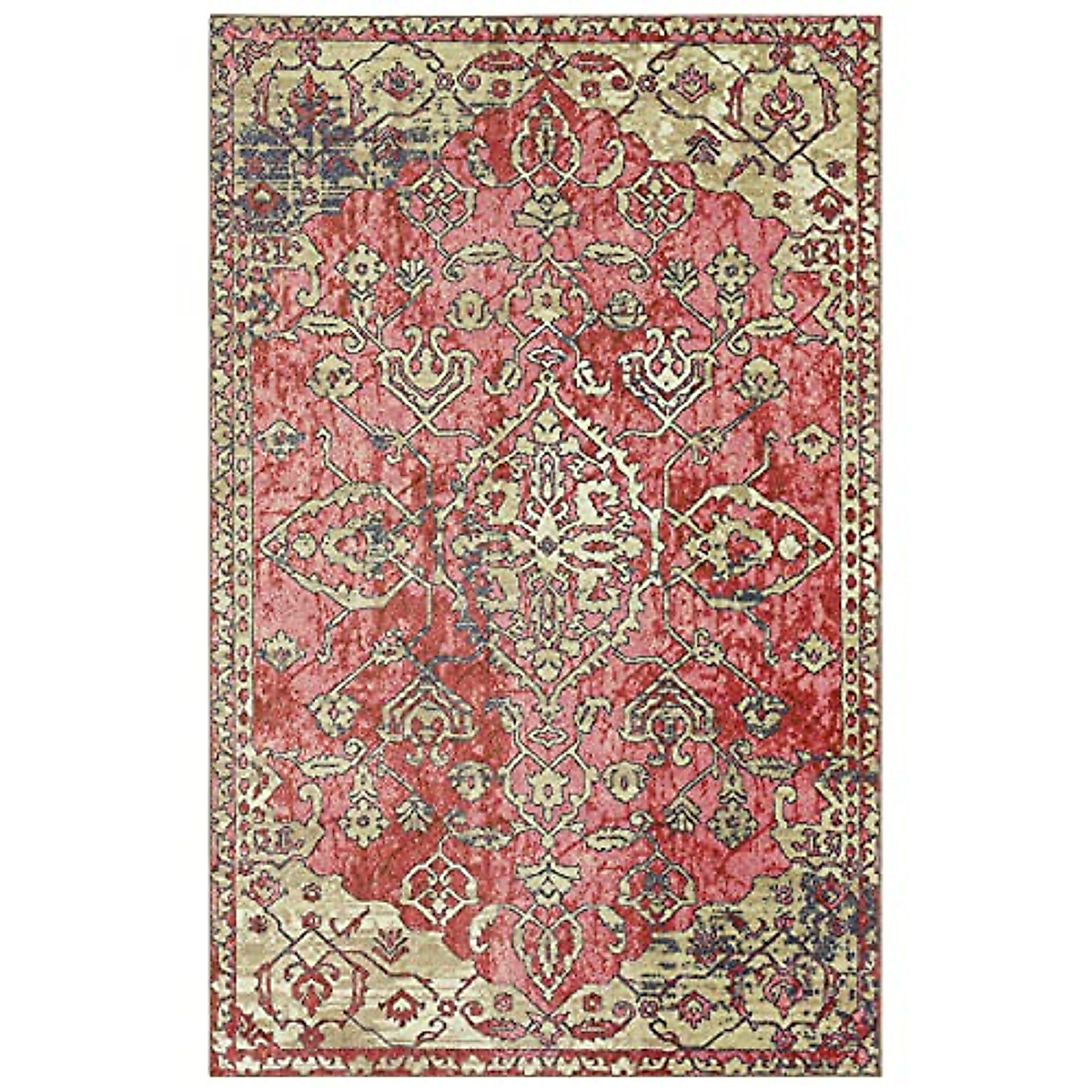 Mohawk Home Siena Floral Ornamental Pink (2' X 3') Accent Rug