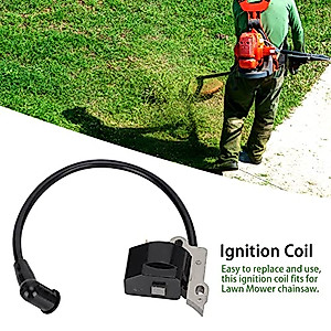 ZPSHYD Ignition Coil, Garden Chainsaw Ignition Coil Replacement Accessories Parts Fit for Lawn Mower Chainsaw 530039198