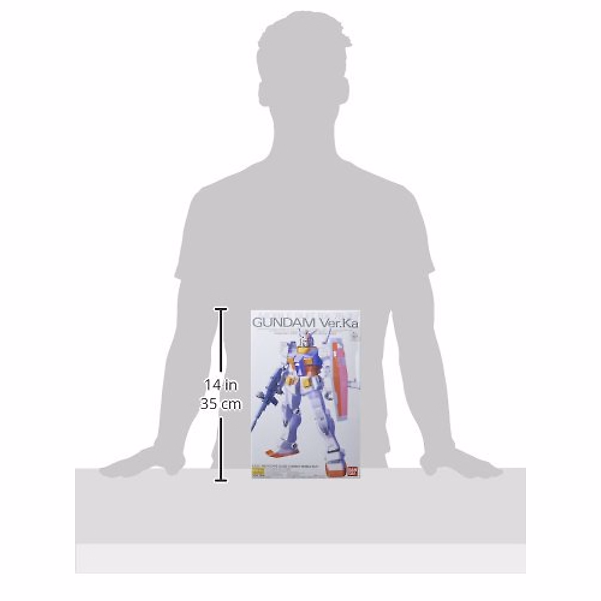 Bandai Hobby RX-78-2 Gundam Ver.KA, Bandai Master Grade Action Figure