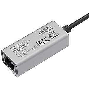 Amazon Basics Aluminum USB 3.0 Gigabit Ethernet Adapter