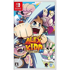 Alex Kidd in Miracle World DX - Switch (【初回特典】入門書 封入、キーホルダー 同梱) (Non-US Version)