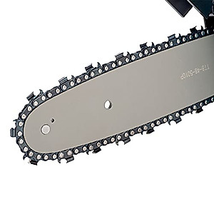 Mini Electric Chain Saw 8 inch 18V 800W Handheld Chainsaw Portable Tree Cutting Chain Saw Power Tool Small Tree Bush Branch Wood Cutter Garden Chain Saw Electric Wood Cutting Chainsaw