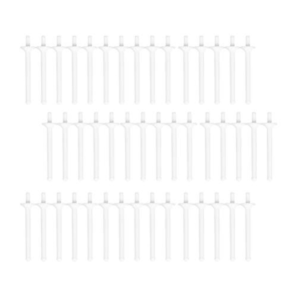 HEALLILY Nose Wax Applicator Sticks Spatulas for Nostril Nasal Cleaning Ear Hairs Eyebrow Facial Hair Removal Tools 40Pcs
