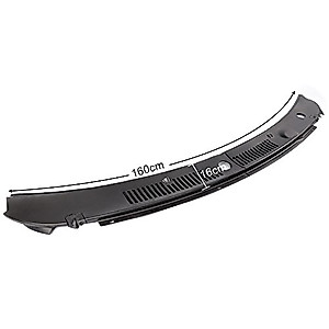 CHEDA New 2PCS Improved Windshield Wiper Cowl Vent Grille Panel Hood Assembly, Compatible With 99-04 FORD MUSTANG, 3R3Z 6302228