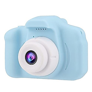 Lightweight Kids Digital Camera 2.0 LCD Mini Camera Hd 1080p Children's Sports Camera,Support 32 GB SD Card for Children Birthday, Christmas, (Blue)