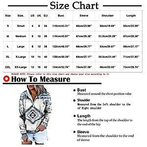 friday black early deals Women's Western Aztec Ethnic Style Hooded Sweatshirts Casual Folk Pullover Long Sleeve Pocket Hoodies volleyball gifts for teen girls Beige 2X