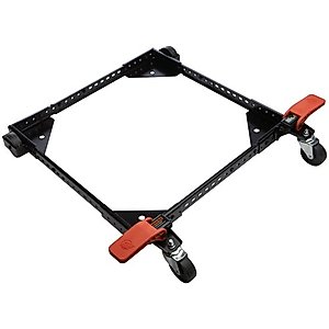HTC-2000 Adjustable Mobile Base For Power Tools, Large Machinery, 500-pound Weight Capacity, Black, 1