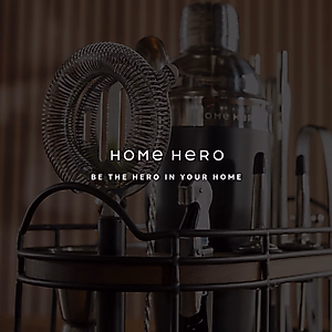 22-Piece Bar Set, Cocktail Shaker, Bartender Kit - Cocktail Kit, Bar Accessories for The Home Bar Set, Cocktail Shaker Set, Cocktail Set, Bar Tools, Bartender Set, Bar Kit, Shaker Set Bartender Kit