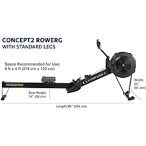 Concept2 Model D Upgraded New Rowing Machine Indoor Rowing Machine for Exercise Control Your Workout Intensity with PM5 Performance Monitor and Bundled with HogoR Cleaning Cloth