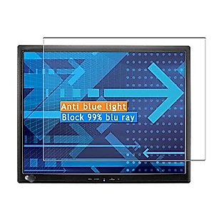 Vaxson 2-Pack Anti Blue Light Screen Protector, compatible with LG T1710B-BN 17" Monitor TPU Film Protectors Sticker [ Not Tempered Glass ]