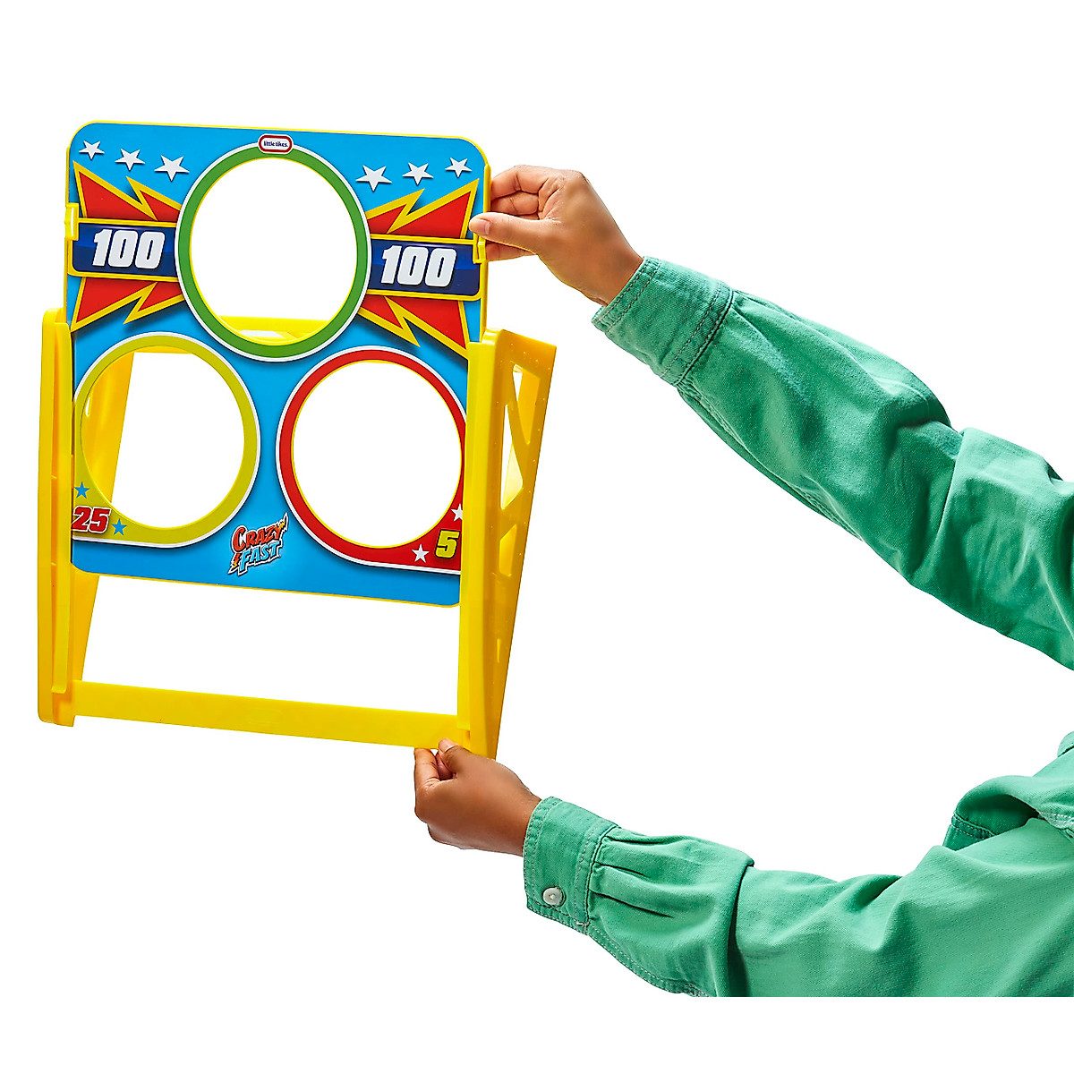 Little Tikes® My First Cars™ Crazy Fast™ 4-in-1 Dunk’n, Stunt’n, Game’n Set with one Exclusive Pullback Toy Car Vehicle, Goes up to 50ft!