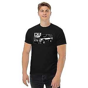 Squarebody K5 Blazer Square Body Truck T-Shirt Black