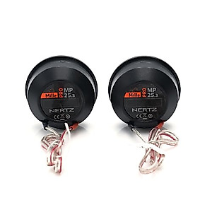 Hertz Mille Pro Series MP-253 Pair of 1" PRO Tweeters with Neodymium Magnets