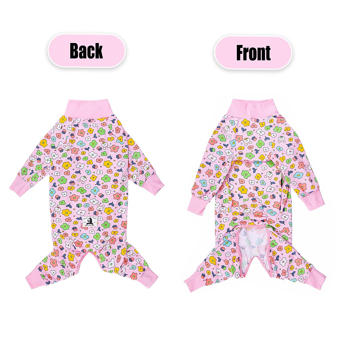 Axcimond Dog Surgery Recovery Suit Dog Onesies for Large Dogs Spayed Dog Recovery Suit Dog Cone Alternative After Surgery Abdominal Wounds Protector Dog Bodysuit for Medium Large Dogs Pajamas