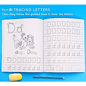 ABC Letter Tracing for Preschoolers: A Fun Book to Practice Writing for Kids Ages 3-5