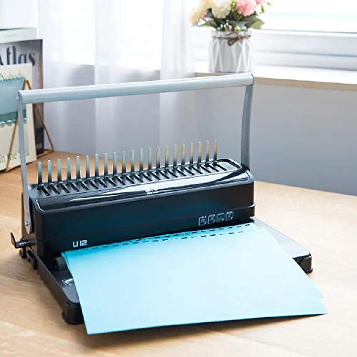 BNC U12 21-Hole Binding Machine 450 Page Binding Capacity and 12 Page Punching Capacity