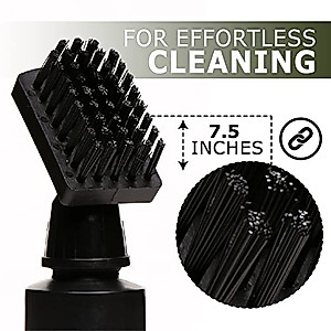 Caddy Splash Golf Water Brush - Retractable Brush with Nylon-Bristles Head - Wide Cleaning Coverage - Anti-Leak Reservoir Tube - Squeeze Bottle for Easy Cleaning - 7.5 Inches, Holds 4 Ounces of Water