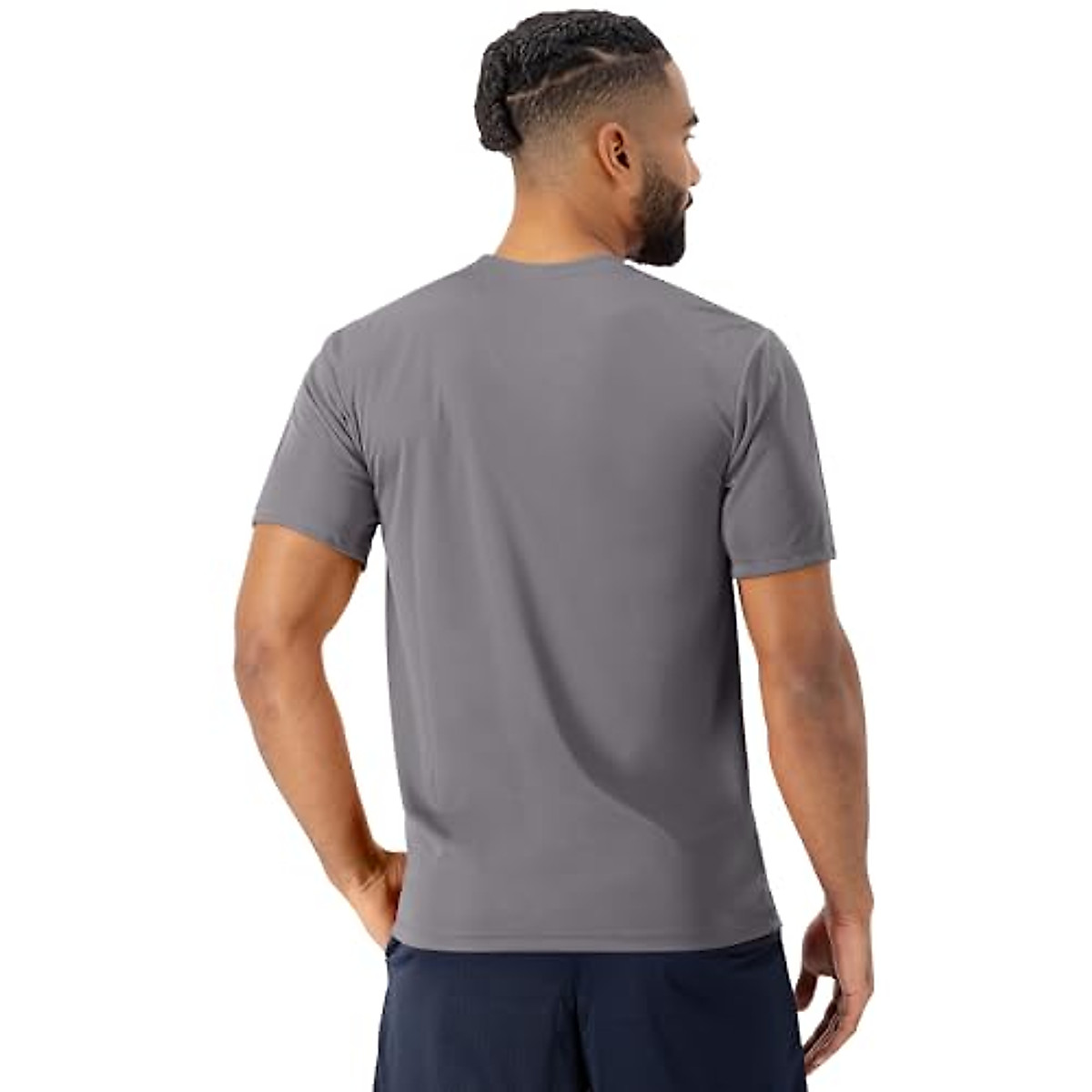 Hanes mens Sport Cool Dri Performance Tee fashion t shirts, Graphite, Large US