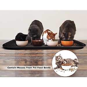 CHAIRLIN Space-Saving Extra Water Resistant Large Shoe Tray, Easy Clean Indoor and Outdoor Use All Seasons, Boot Tray for Entryway, Corridor, Kitchen, Trunk, Mudroom (2)