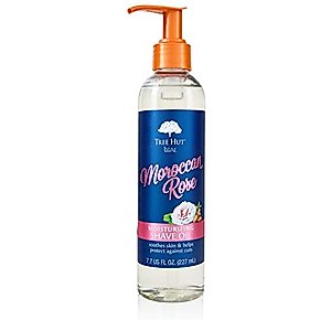 Tree Hut Bare Moroccan Rose Moisturizing Shave Oil, 7.7 fl oz, Gel-to-Oil Formula, Ultra Hydrating Barrier for a Close, Smooth Shave, For All Skin Types