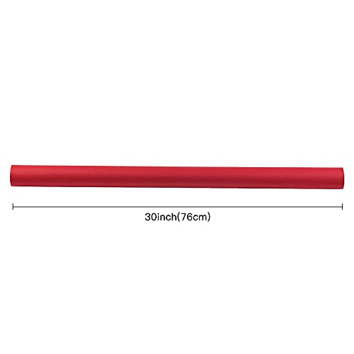 RUSPEPA Kraft Paper Roll - 30 inches x 32.8 feet - Recyclable Paper Perfect for Wrapping, Craft, Packing, Floor Covering, Dunnage, Parcel, Table Runner (Red)