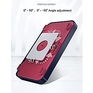 Ainior Waterproof Shower Phone Holder 180° Rotation, Wall Mount Shower Phone Case for Shower Bathroom Bathtub Kitchen, 7.5x4.7x1.1 inch