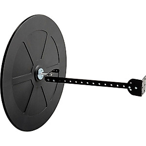 Global Industrial Round Acrylic Convex Mirror, Indoor, 30" Dia., 160 Viewing Angle