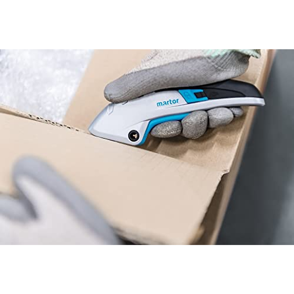 MARTOR Secupro Martego Fully Auto Retractable Safety Knife #122001.02 6" x2.5" x1"