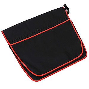 Jadeshay Surfboard Bag, 48x28 Inch Durable Polyester Bodyboard Carry Bag with Side Handle, Double Zipper & External Pocket, Suitable for Surfboard, Boogie Board, Red Stripe