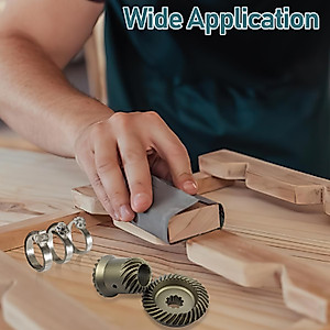 Sandpaper Sand Paper Assortment Pack 9 Grits Sand Paper for Wood Metal Car, Wet Sanding Paper 400 600 800 1000 1200 1500 2000 2500 3000 (72 Pcs)