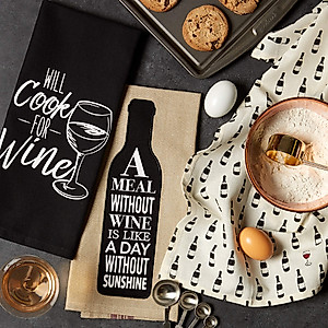 DII Wine & Sunshine Summer, Tabletop Collection, Dishtowel Set