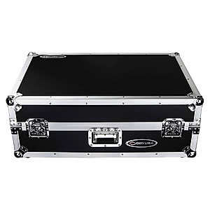 ODYSSEY FZGSPRIME4W2 Denon Prime 4 Flight Case with Patented Glide Laptop Platform & 2U Rack Spaces