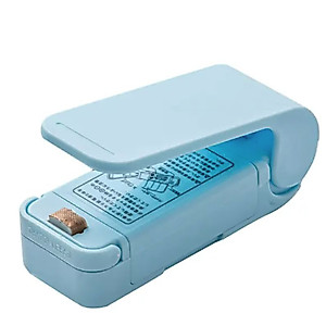 Mini bag sealer, Handheld Heat Vacuum Sealer The food sealing hine can seal various plastic bags, such as snack bags, candy bags, potato chip bags.
