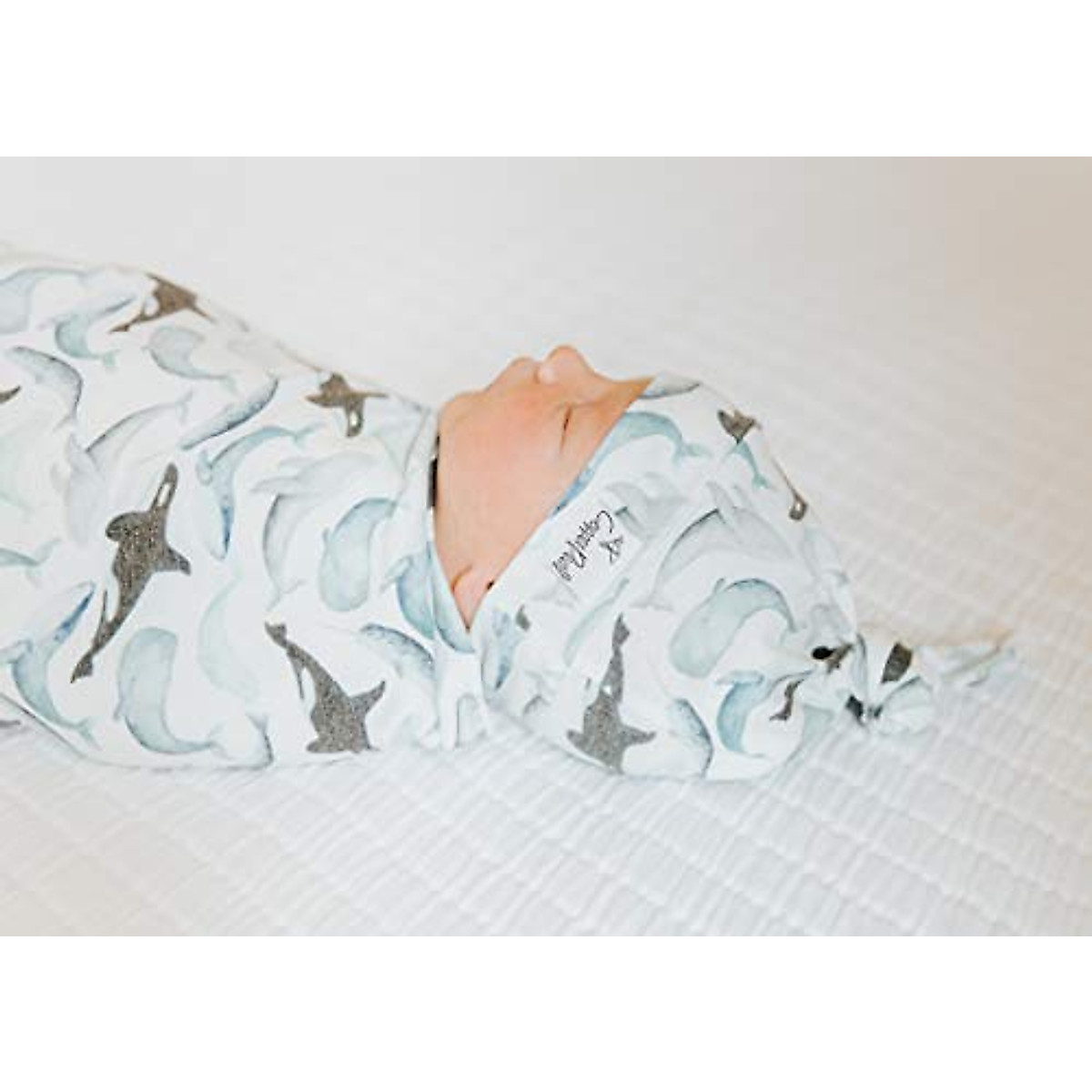 Copper Pearl Large Premium Knit Baby Swaddle Receiving Blanket Kai