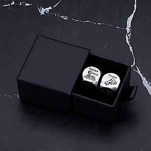 Anniversary for Her Him Wedding Gifts for Newlyweds Couple Gifts 2PCS Food Decider Date Night Idea Gifts for Boyfriend Girlfriend Wife Husband Birthday Christmas Valentines Day Gifts for Him Her