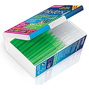 Piksters Interdental Brushes (40 Pack, Size 6 (Green))