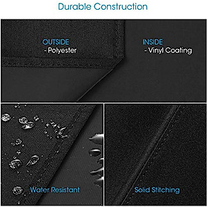 Unicook Heavy Duty Waterproof Barbecue Gas Grill Cover, Small 50-inch BBQ Cover, Special Fade and UV Resistant Material, Fits Grills of Weber Char-Broil Nexgrill Brinkmann and More, 50"W x 22"D x 40"H