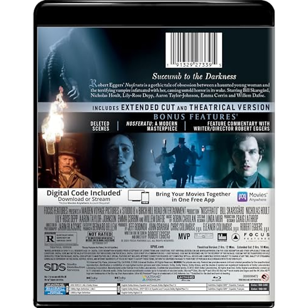Nosferatu - Extended Cut 4K Ultra HD + Blu-ray + Digital [4K UHD]