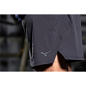 Mizuno Alpha 9" Short, Navy, X-Large