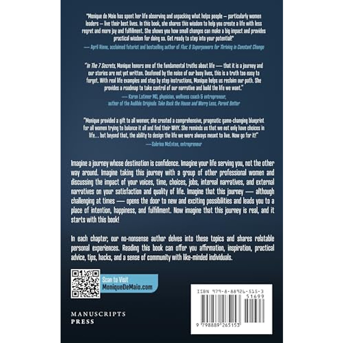 The 7 Secrets to Creating a Life You Love: A Practical Guide for Women in Leadership