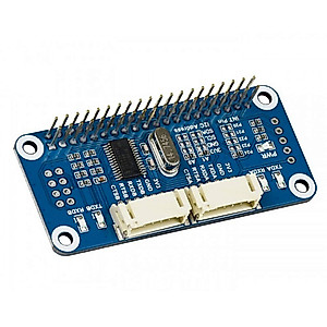 Serial Expansion HAT I2C Interface 2-ch Extra UART Plus 8 programmable GPIOs for Raspberry Pi Zero W WH 2B/3B/3B+/4B @XYGStudy