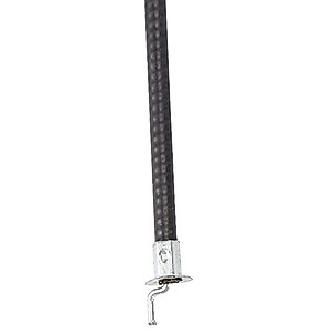 65 Inch Universal Lawn Mower Throttle Cable Switch Control Garden Machine Fitting Throttle Cable Lawn Mower Control Switch Lever Handle Kit for Electric Petrol Lawnmowers(Black)