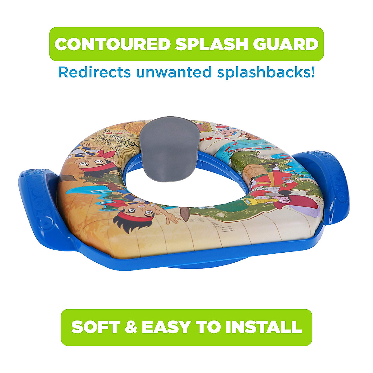 Disney Jake and The Never Land Pirates "Treasure Awaits" Soft Potty, Blue