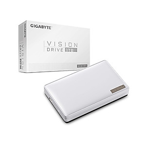 GIGABYTE GP-VSD1TB (External SSD/ 1 TB/ USB3.2 Gen2x2 (Type C)/ Military Grade Shock Resistant/High Performance/Carbon Heat Spreader/Wide Temp./ 3D TLC NAND/Professional & Gaming SSD)