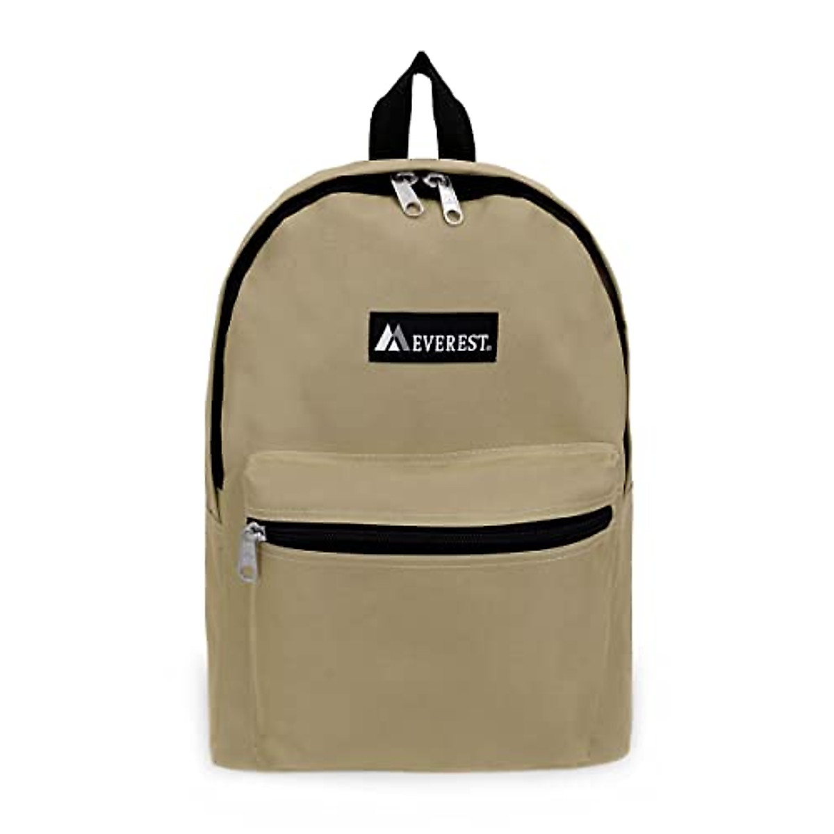 Everest Luggage Basic Backpack, Khaki, Medium